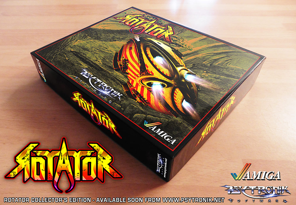 Indie Retro News: ROTATOR - A new Amiga game boxed edition accepting ...