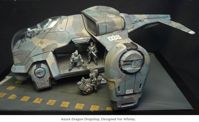 Pousse Plomb: Azure et Roc Dropships