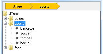 Java Swing Tips: Breadcrumb Navigation with JRadioButton
