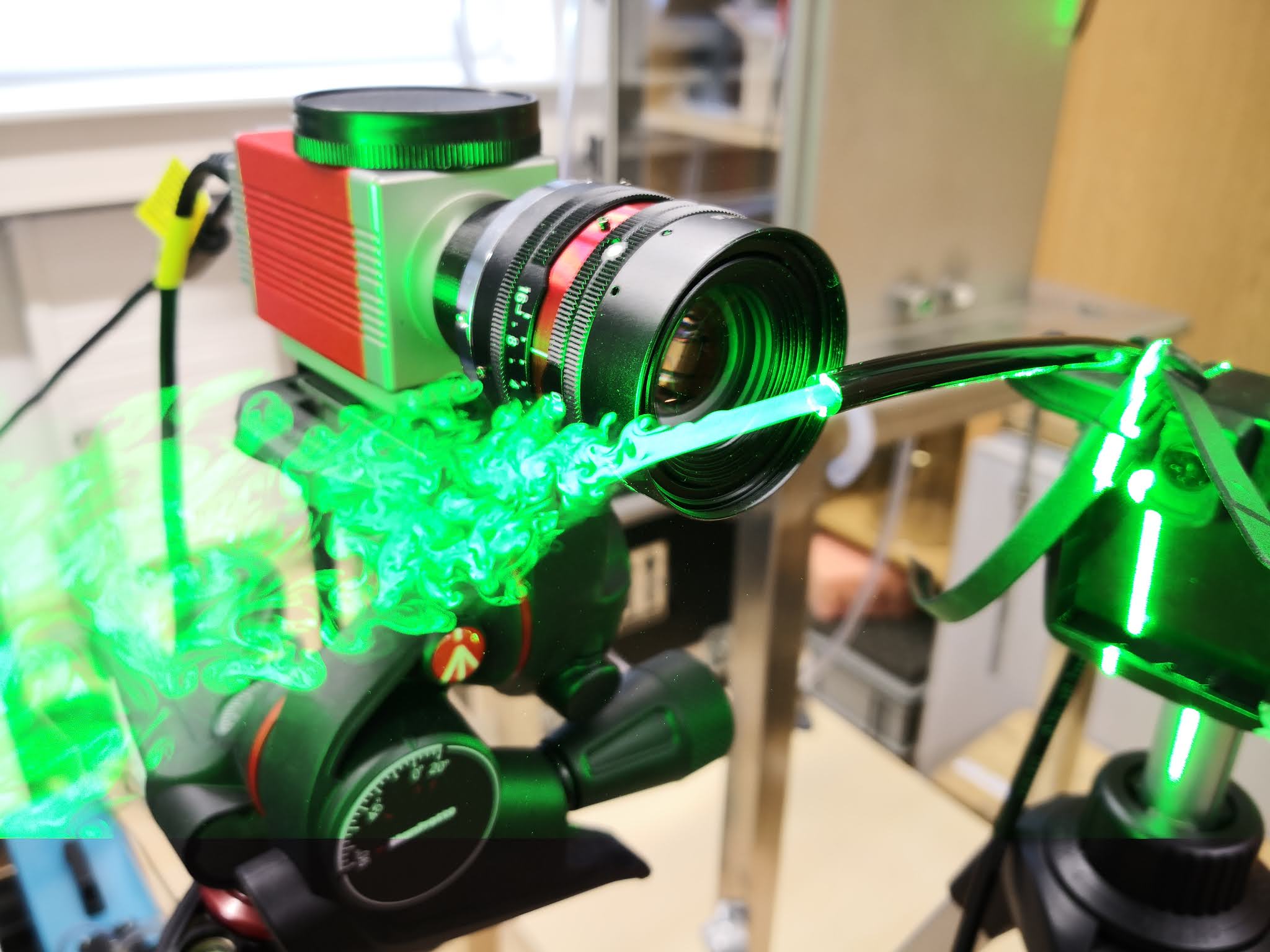 Free jet with 4 mm diameter: PIV test