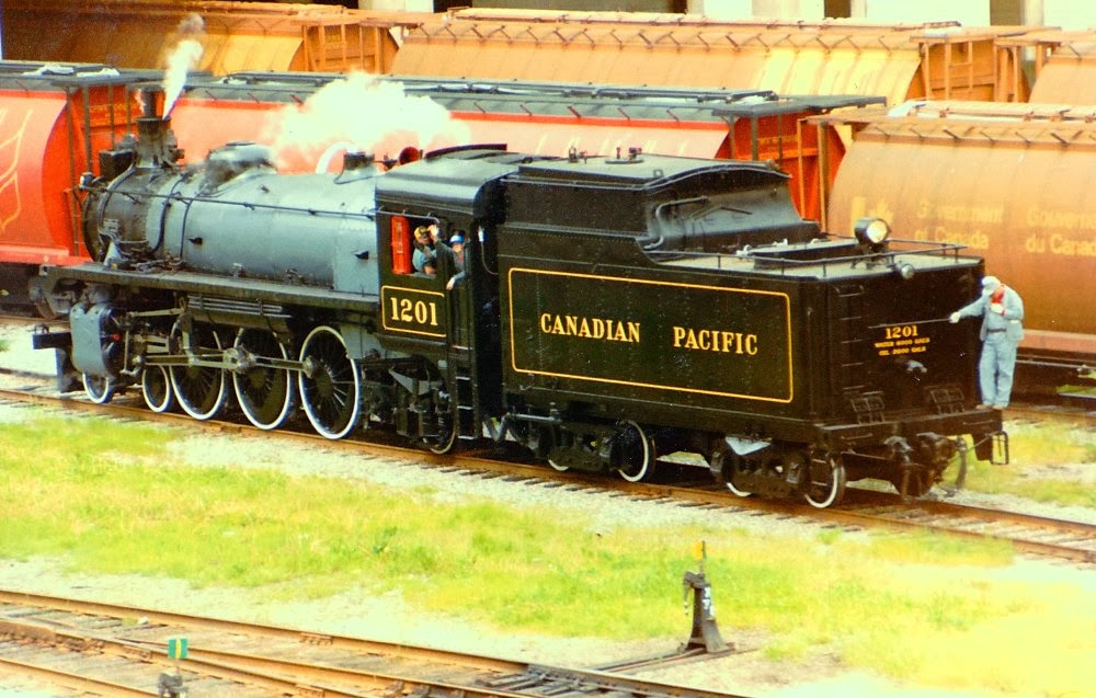 Trackside Treasure: CPR 1201 at Brockville, 1990