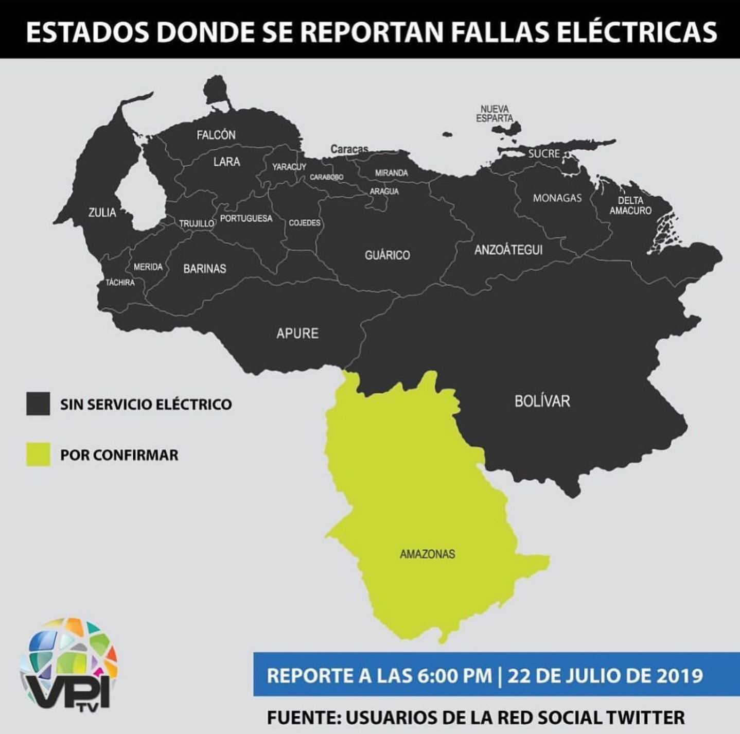 Un nuevo apagón deja sin luz a gran parte de Venezuela - LA VOZ DEL NORTE