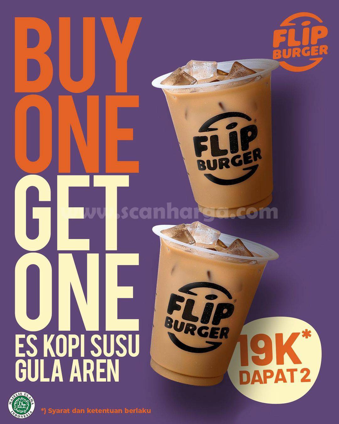 FLIP BURGER Promo VALUE DEALS! Harga mulai Rp. 19.000 - scanharga
