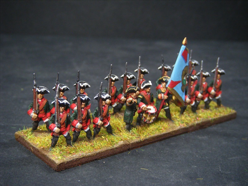 Wargaming Girl: Finished: 15mm Seven Years War Russian Infantry