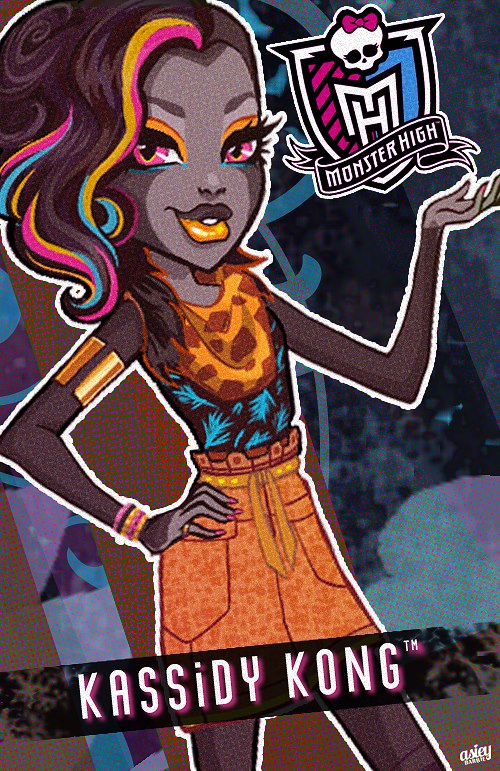 Monster High Roxy™ Kassidy Kong ¿nueva Monstruíta