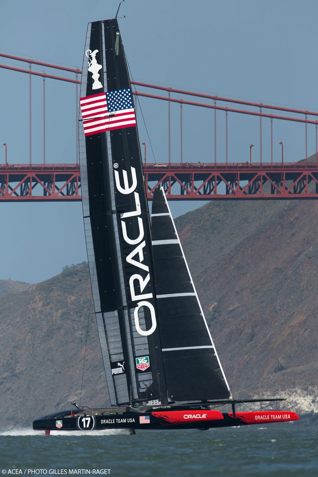 Images / Les AC72 sont de retour sur l'eau à San Francisco ! | ScanVoile