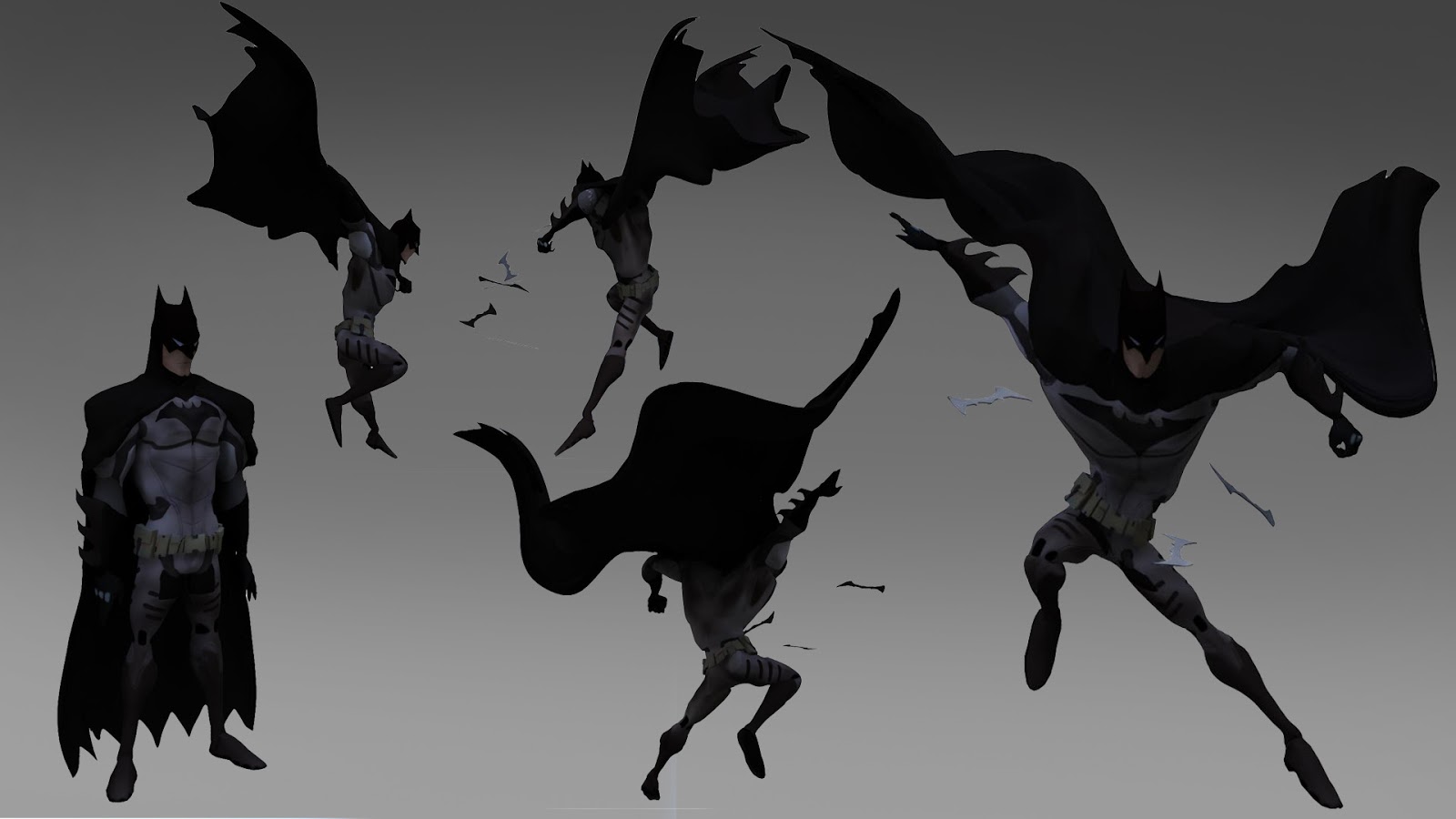 Daniel J Wiley's Portfolio: Batman Model