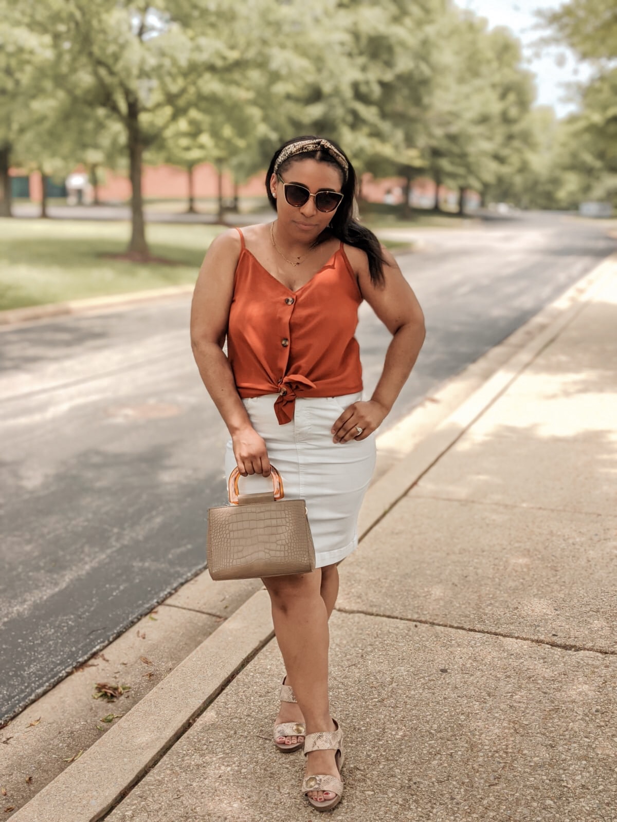 A Neutral Tone Summer Outfit Idea — Patty's Kloset