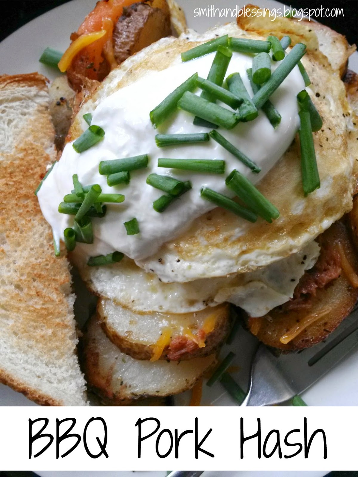 Smith and Blessings: Tasty Tuesday: BBQ Pork Hash