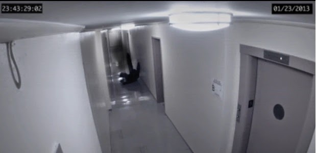 UK Paranormal Events: Man attacked by a Ghost Caught on CCTV Camera.