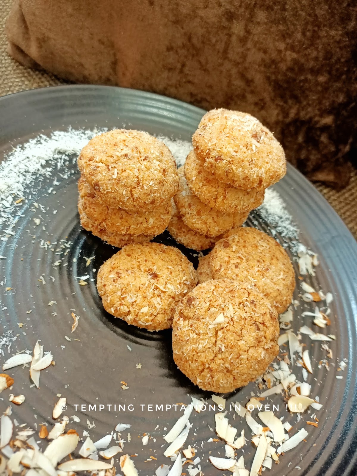Jaggery coconut cookies