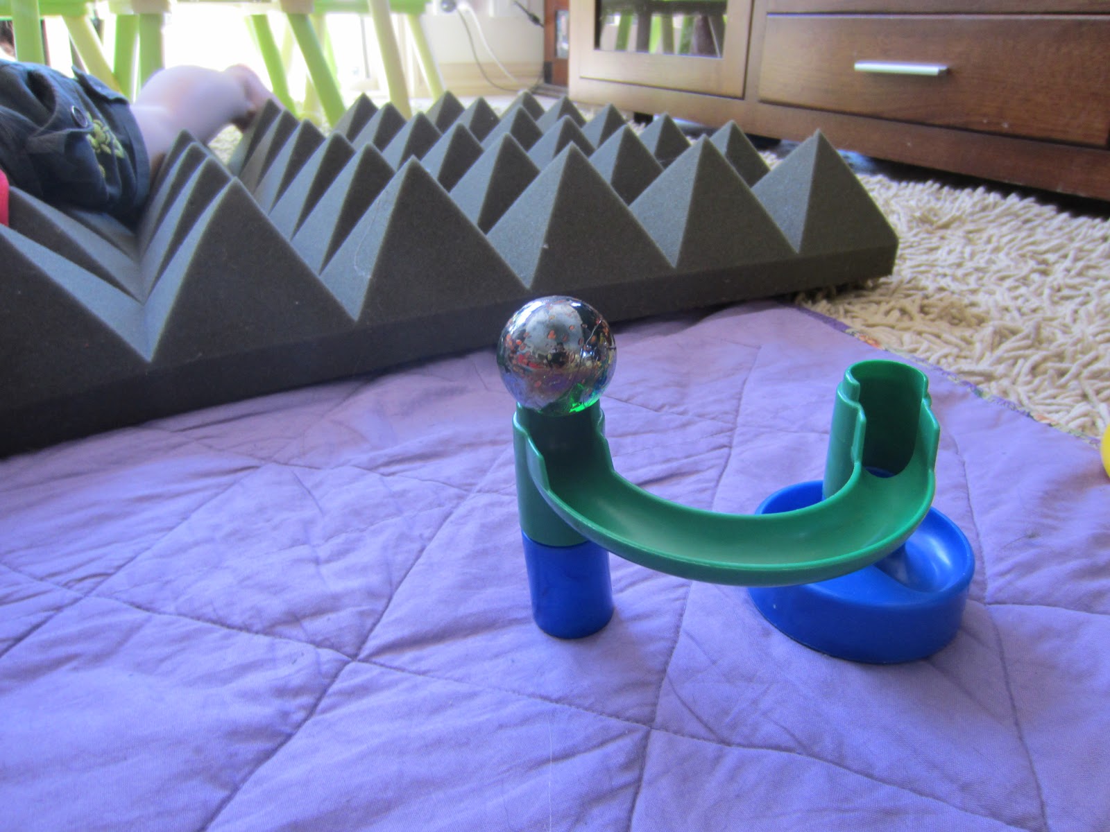 Learn with Play at Home: Explorations with marbles. An invitation to play