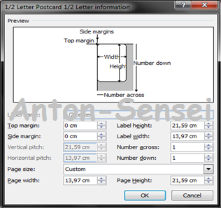 Membuat Label pada Ms. Word Anton-Sensei IT Solution and Share Knowledge