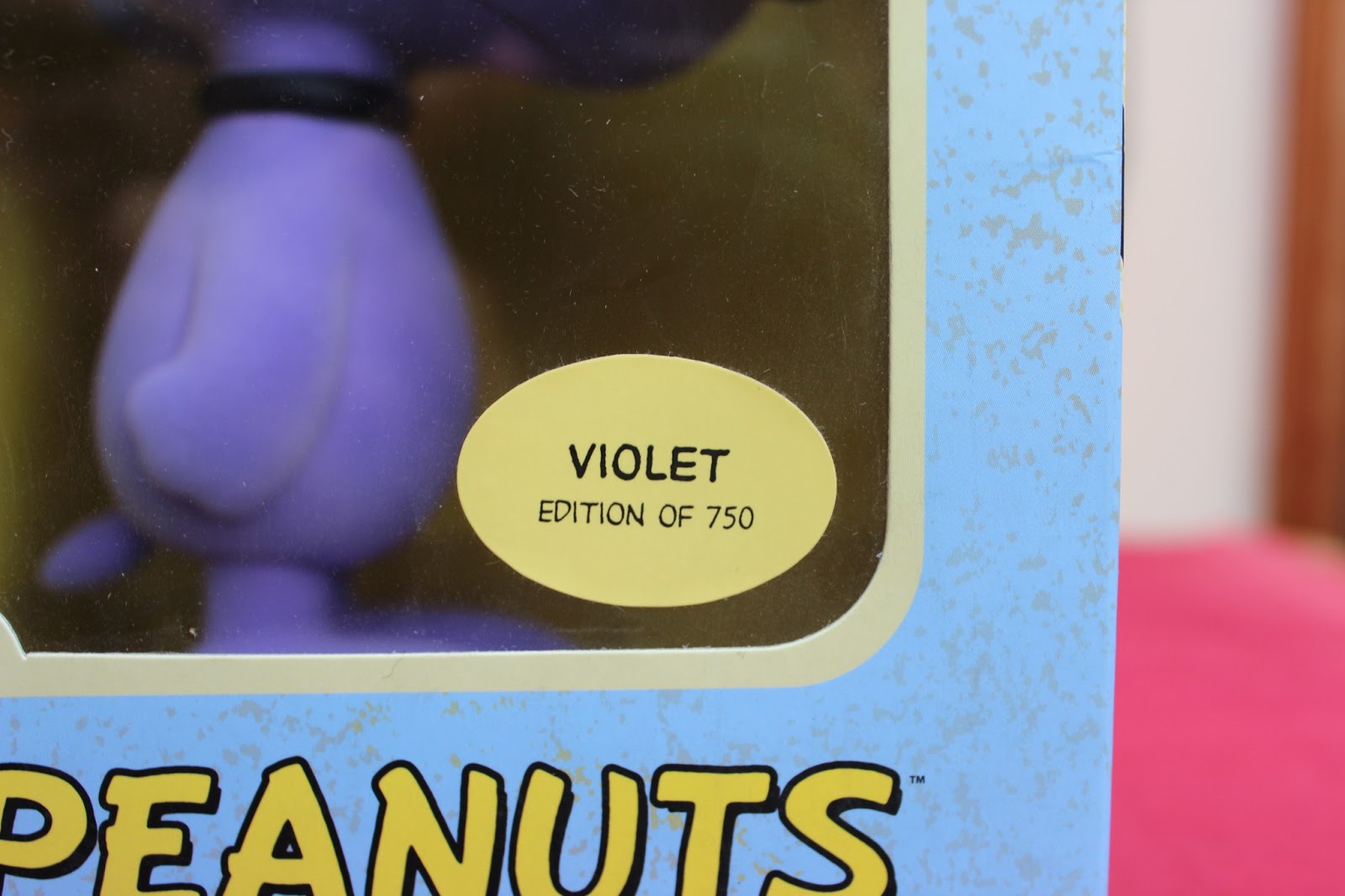 Future Figures: Peanuts Snoopy Limited Edition Violet Flocked Vinyl Figure