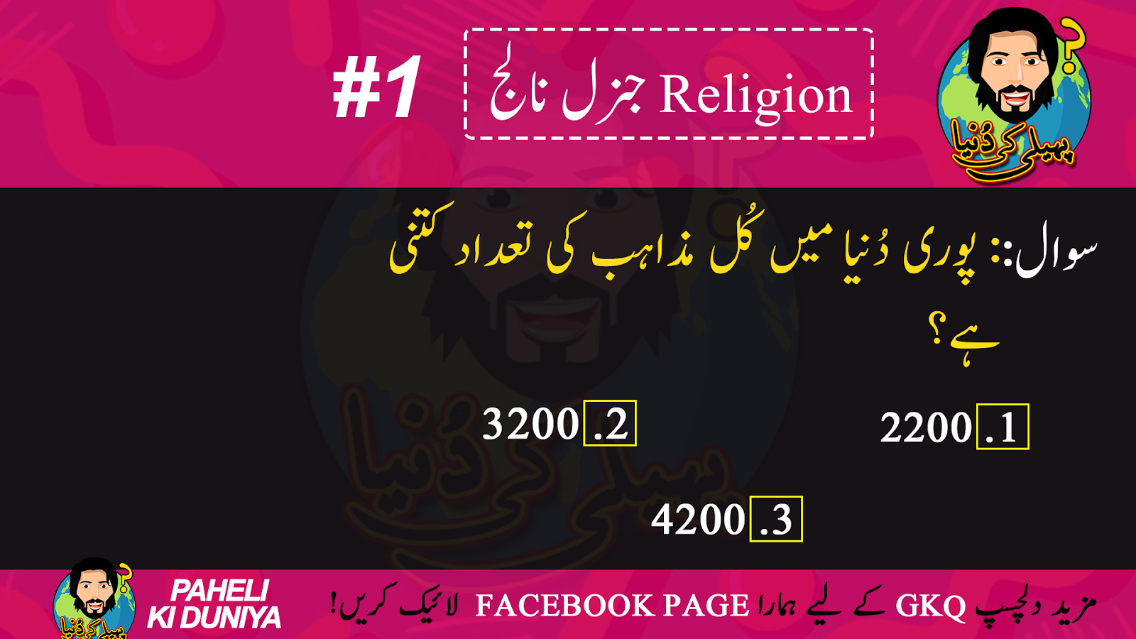 How Many Religions Are There In The World In Urdu 2020 General Knowledge Questions In Urdu how-many-religions-are-there-in-the-world-in-urdu-2020-general-knowledge-questions-in-urdu