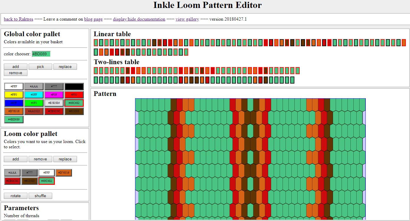 ASpinnerWeaver: Exciting New Online Tool for Inkle Weavers!!