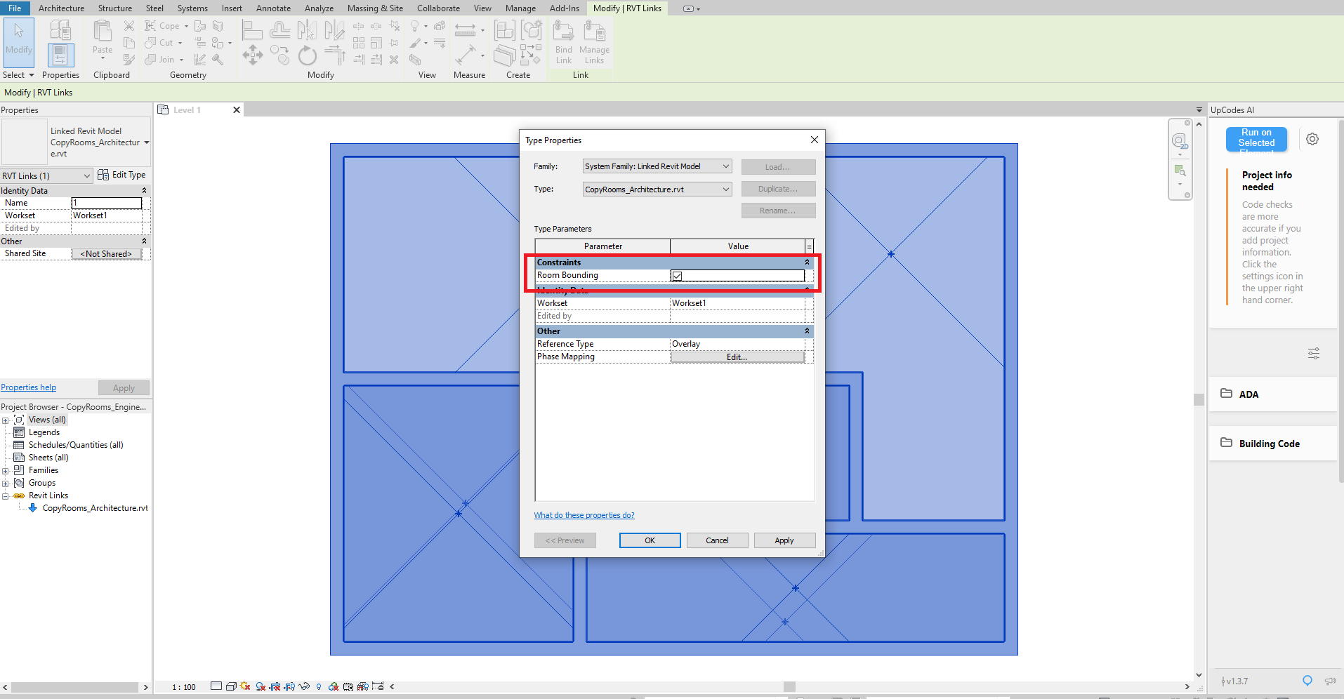 Revit Add-Ons: Free Create Spaces