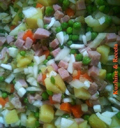 Kuzhine - Receta: Sallate ruse