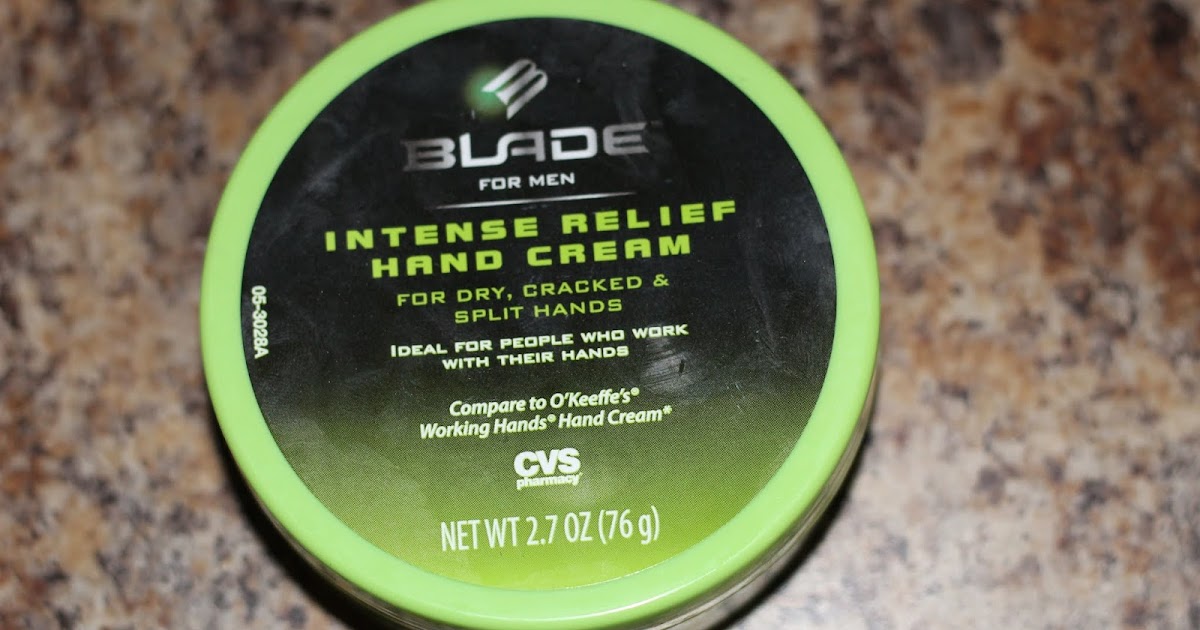 Blade for Men Intense Relief Hand Cream Review