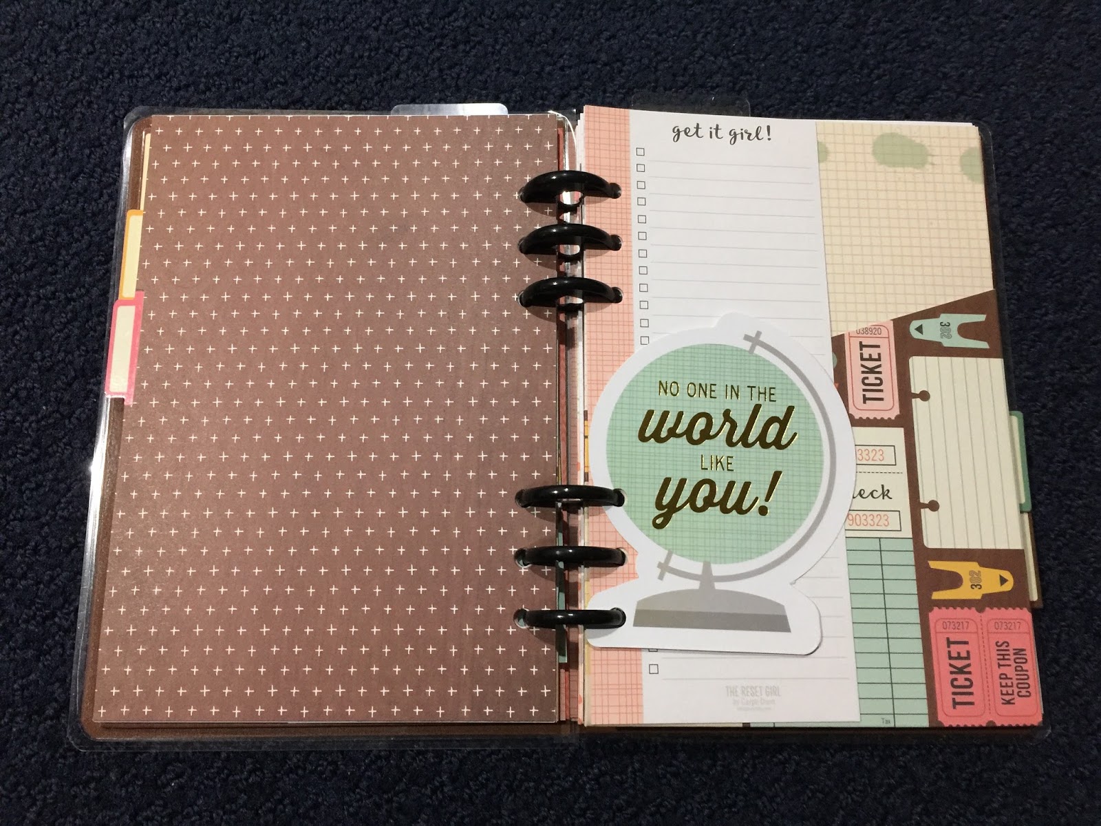 A Creative Operation: My Altered Disk Bound Notebook