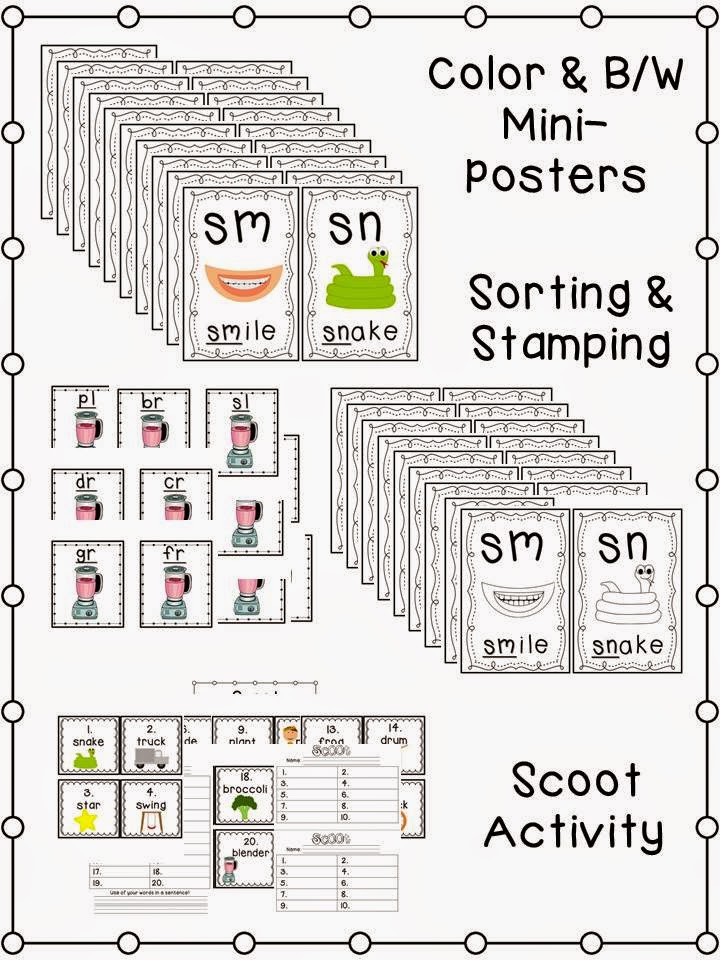 Mrs. Wheeler's First Grade Tidbits: Blends