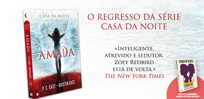 Divulgação | Amada, P. C. Cast e Kristin Cast