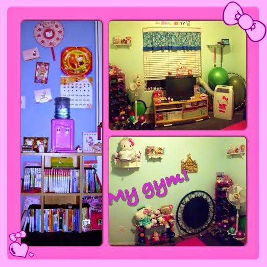 Fitness For The Rest of Us: Welcome to My Hello Kitty Gym!
