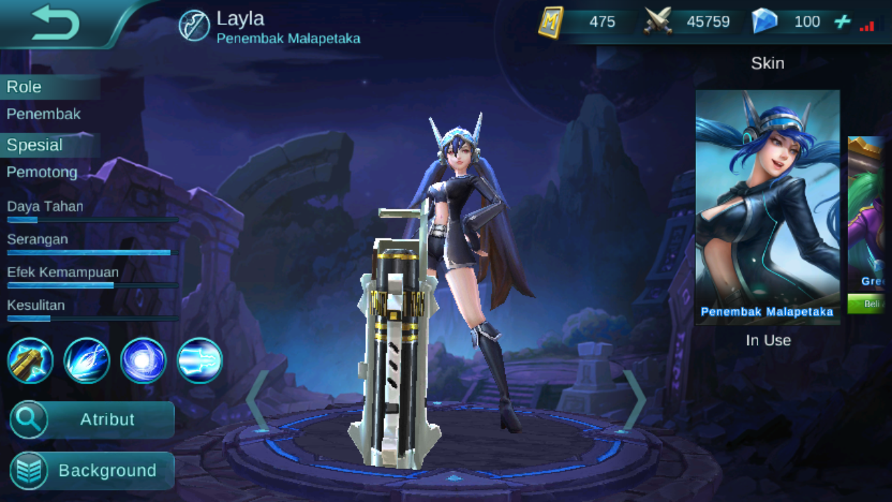 Wallpaper Estetik Mobile Legends Layla Gambar Hero Layla - Jordan Poole