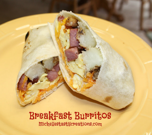 Michelle's Tasty Creations: Breakfast Burritos