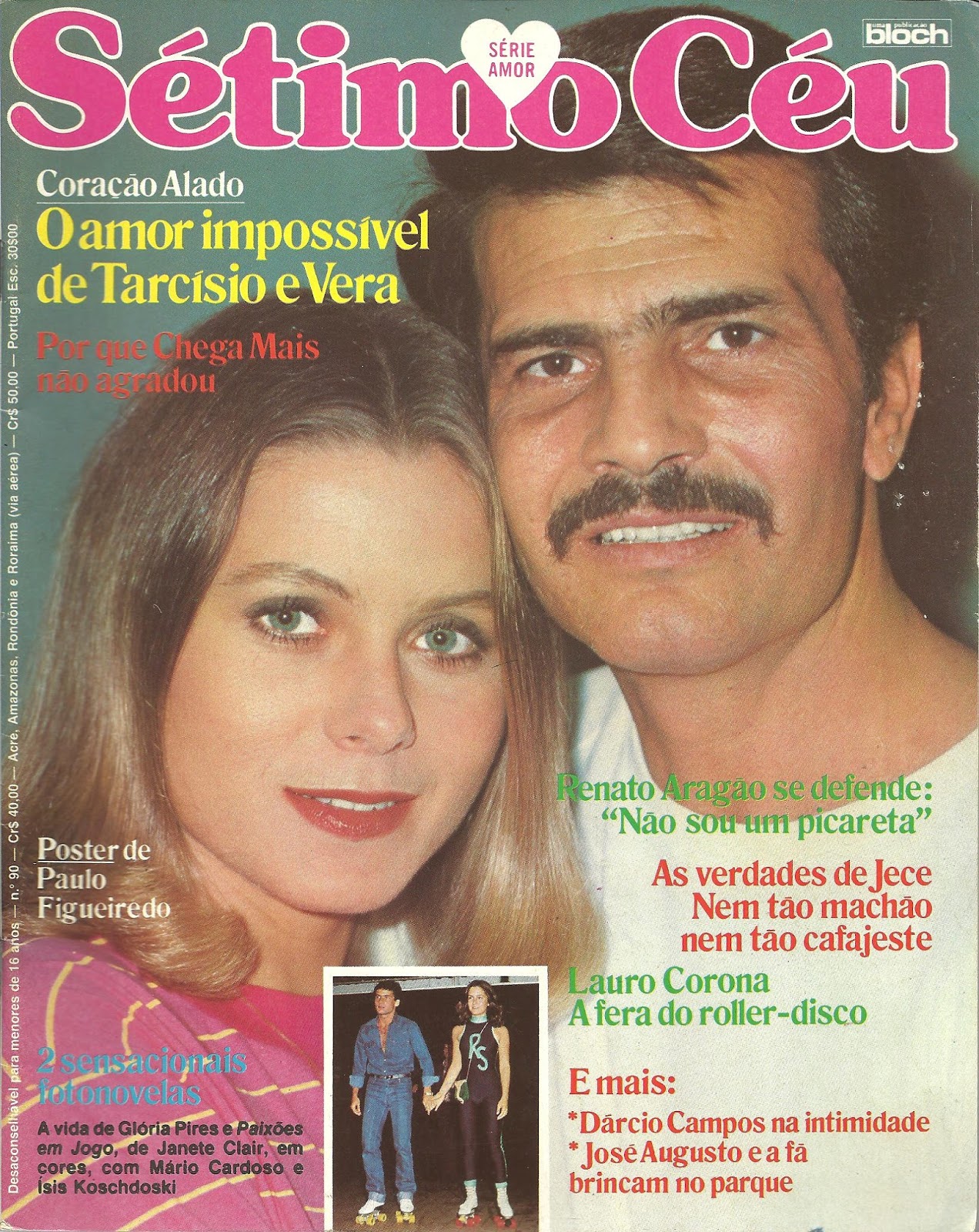 TUDO ISSO É TV: AS CAPAS DE SÉTIMO CÉU SÉRIE AMOR - 1980