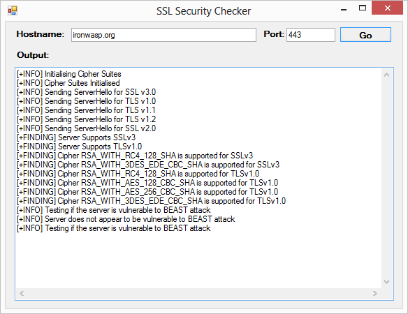 Ironwasp Open Source Advanced Web Security Testing Platform Two New Ironwasp Modules
