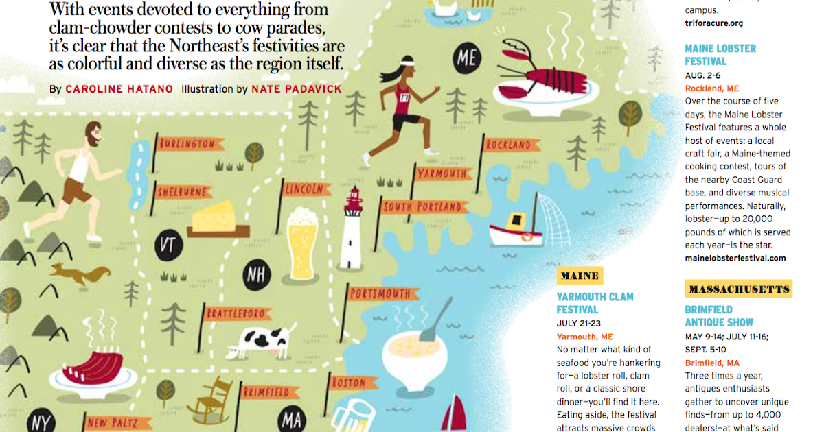 I Draw Maps: Illustrated Event Map for Hannaford Supermarket by Nate ...