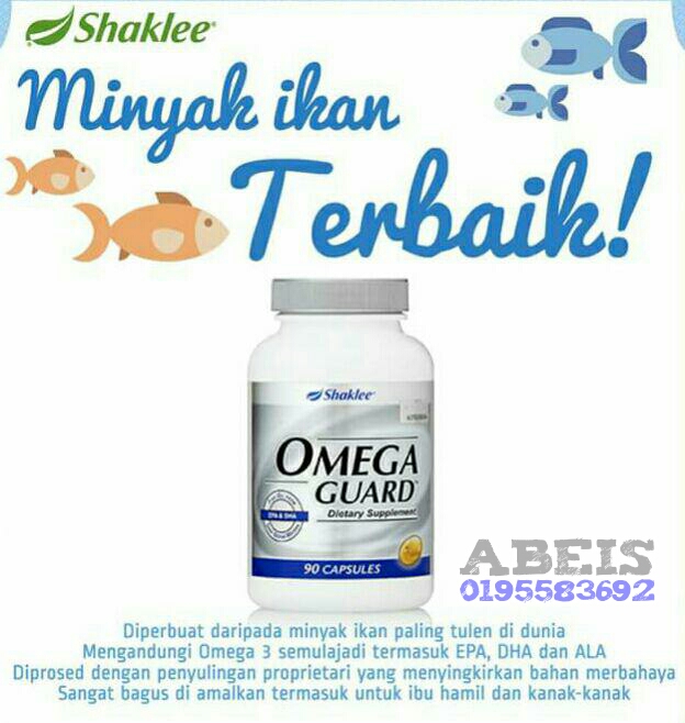 7 KEBAIKAN MINYAK IKAN SHAKLEE TERBAIK DUNIA