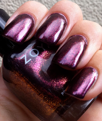 Glam Polish: Zoya Valerie & Indigo