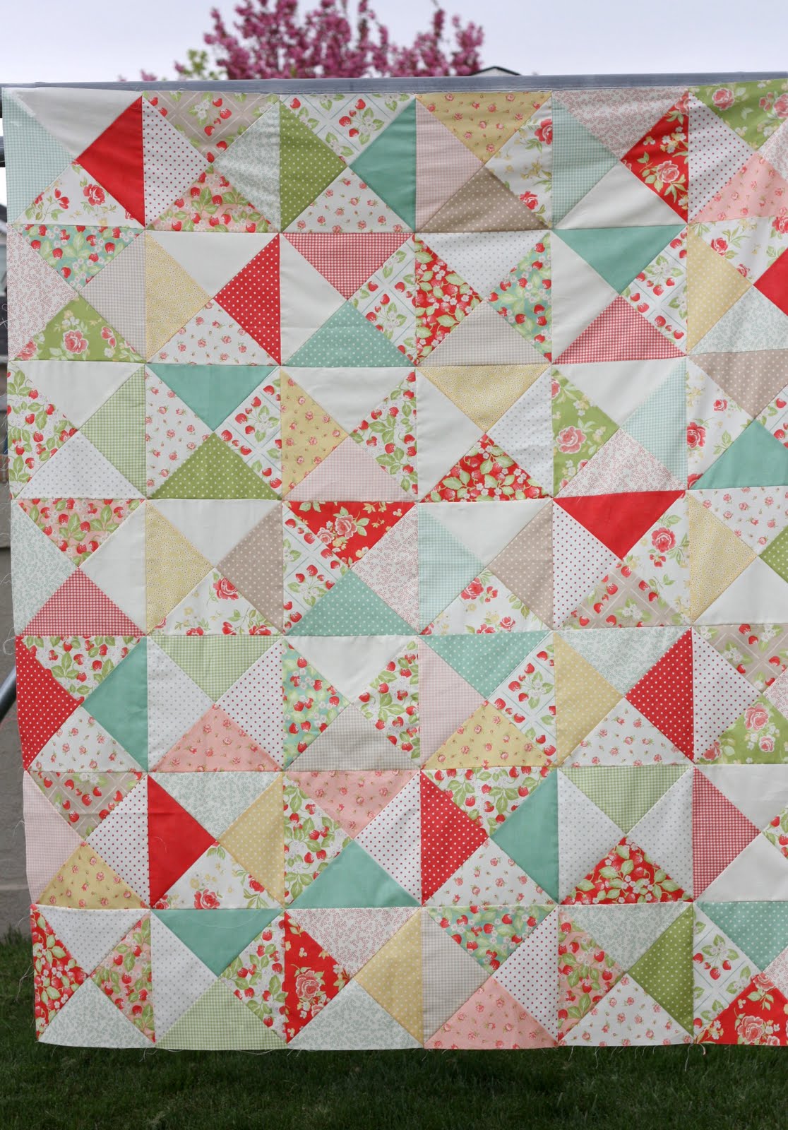 Easy Bricks Quilt Tutorial - Diary of a Quilter - a quilt blog