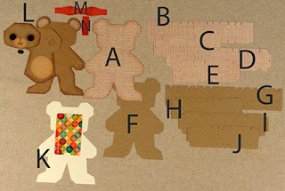 Needles 'n' Knowledge: Teddy Bear Shaped 3d Box