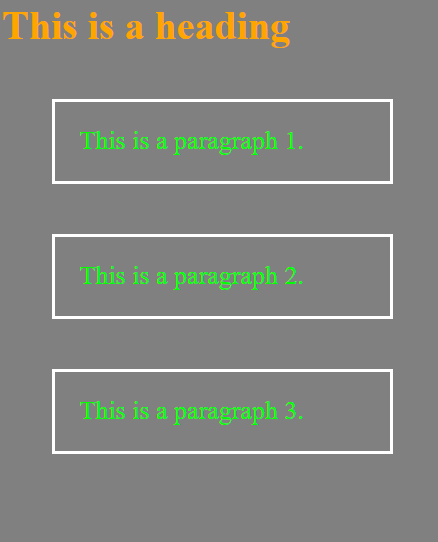Web Development For Beginner 92 Standard Css Used In Html Internal And External Css