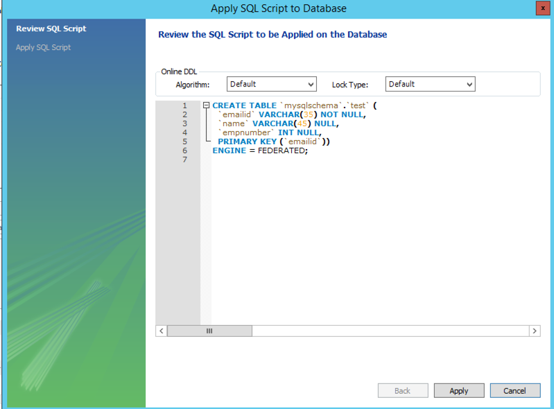 IAM IDM: OverView of MySQL WorkBench