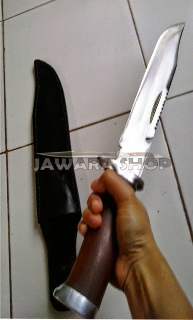 PISAU RAMBO 3 TYPE 2 ( KODE JS 042 R2 ) ~ Jawara Sae Etnic