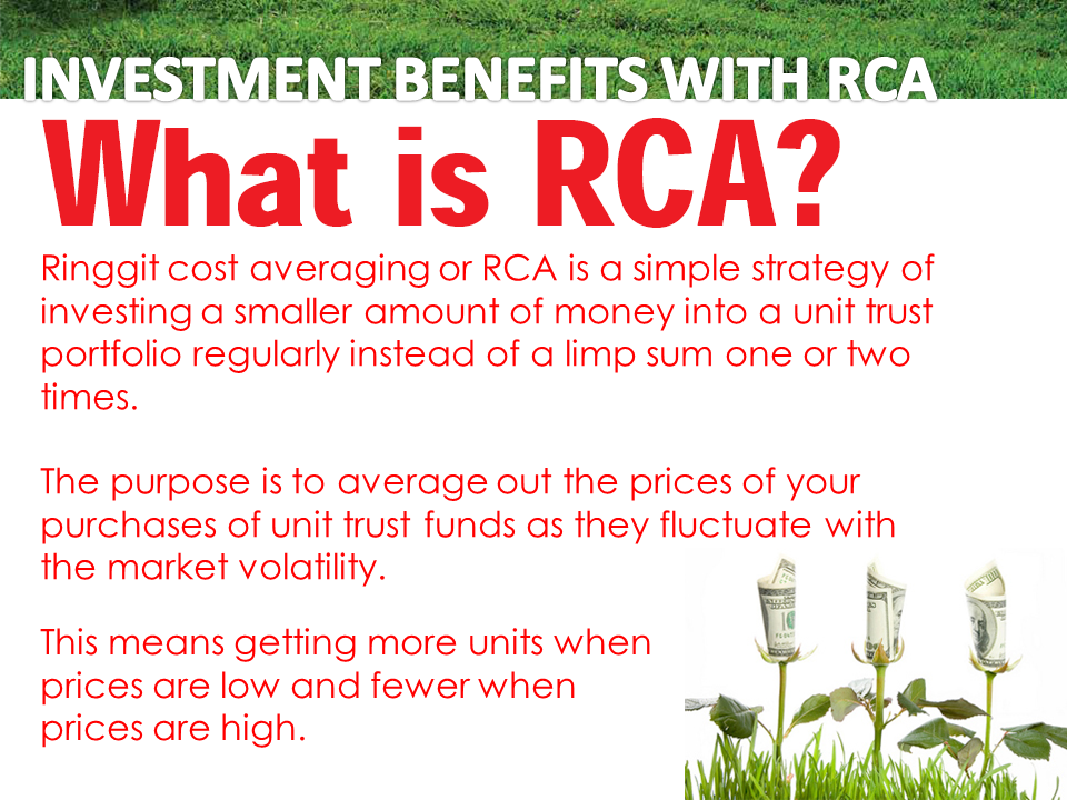 Lancer Lim UTC - Your Financial Freedom - 您的创富之路: What is RCA?