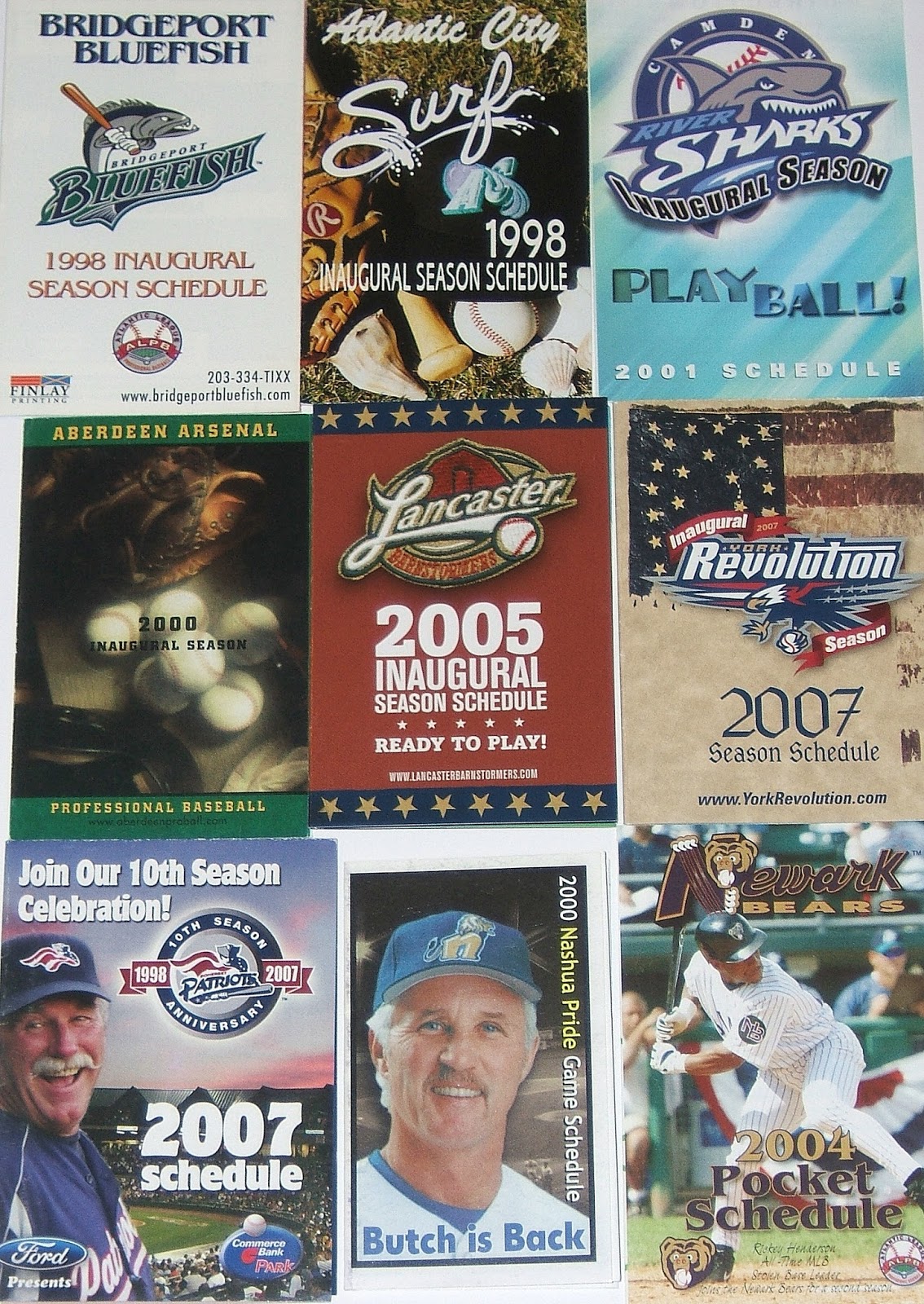 Atlantic League Baseball Autographs: 2016