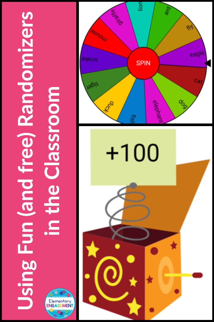 Increasing Student Engagement by Using Randomizers - Elementary Engagement