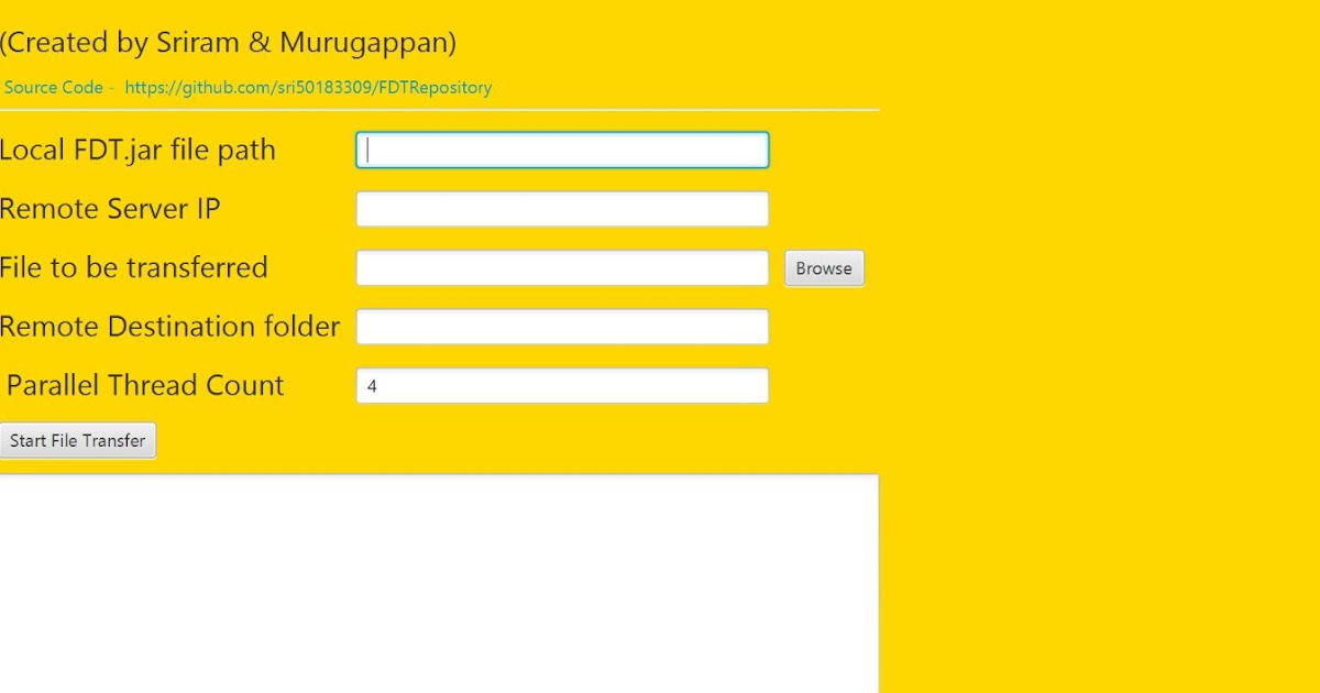 Practical NetApp: Simple FDT GUI Wrapper Built in JAVA..