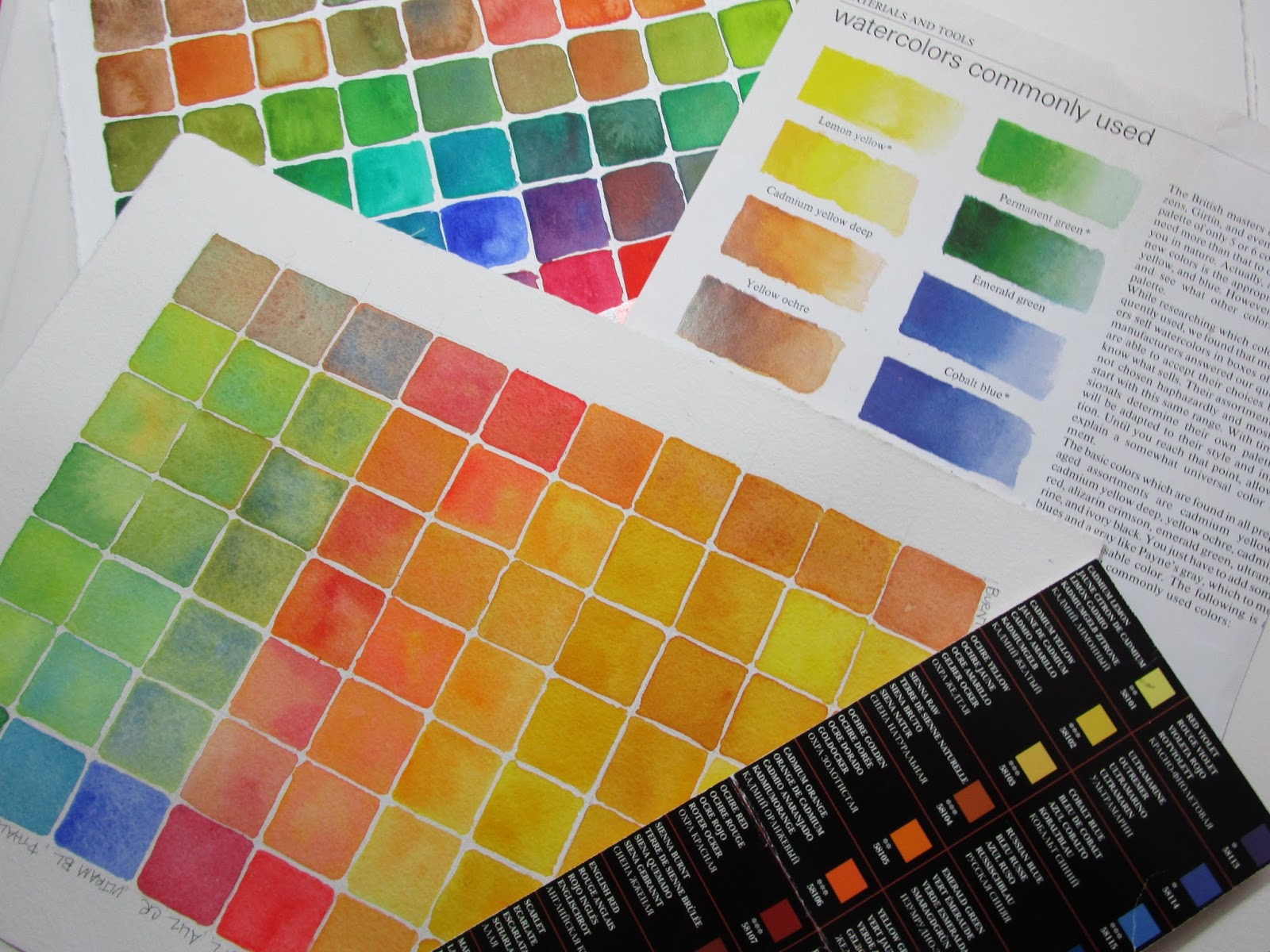 Sketchbook Wandering : More Color Grids