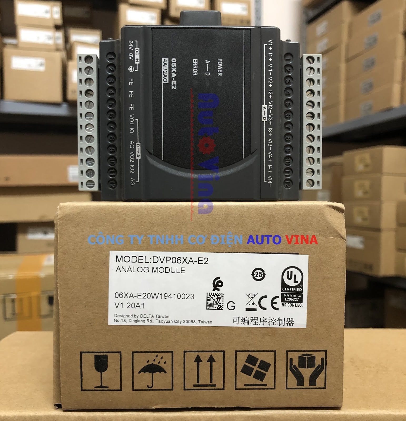 DVP06XA-E2 Module Analog PLC Delta | Delta - Mitsubishi - Siemens