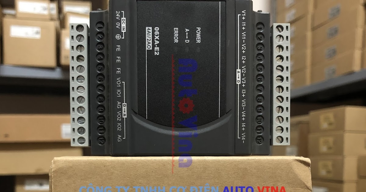 DVP06XA-E2 Module Analog PLC Delta | Delta - Mitsubishi - Siemens