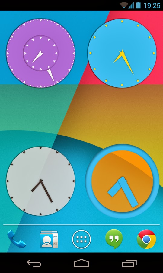Wow KitKat Clock Widgets v1.0 Apk