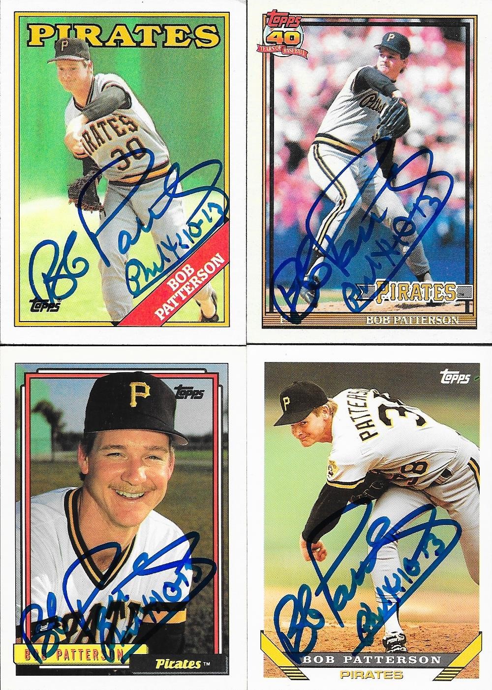 foul bunt: TTM Success - Bob Patterson