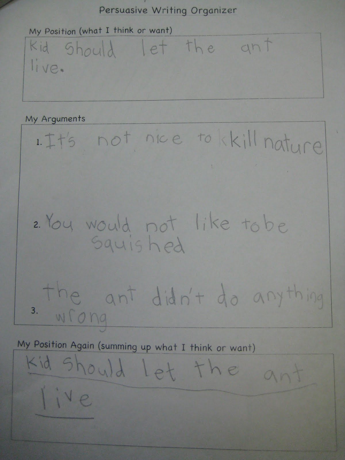 First Grade with Mrs. Ledford and Mrs. Vaillette: Persuasive Writing