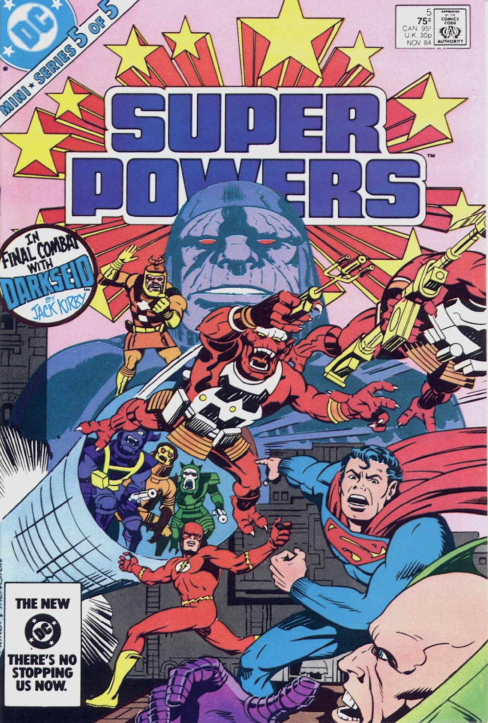 Cap'n's Comics: Super Powers Cover by Jack Kirby